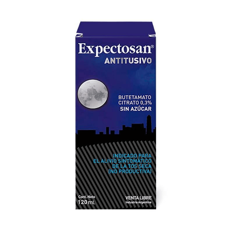 Expectosan Farmaplus Atitusivo Alivia la Tos Seca Jarabe 120ml - FarmaPlus