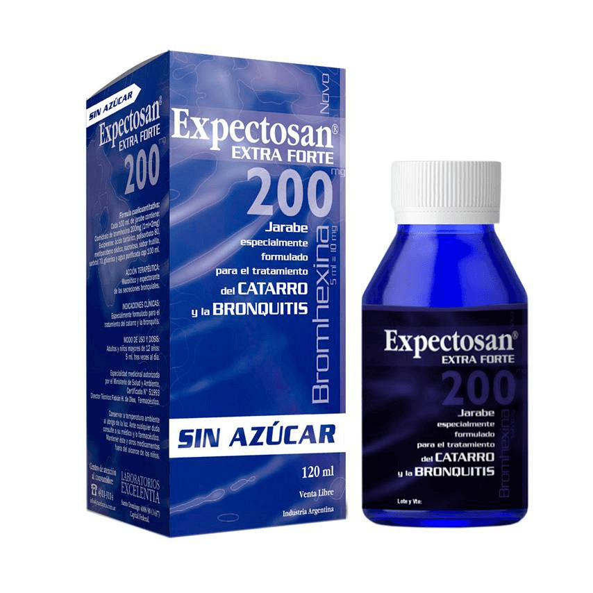 Expectosan Farmaplus Extra Forte Catarro Bronquitis Jarabe 120ml ...