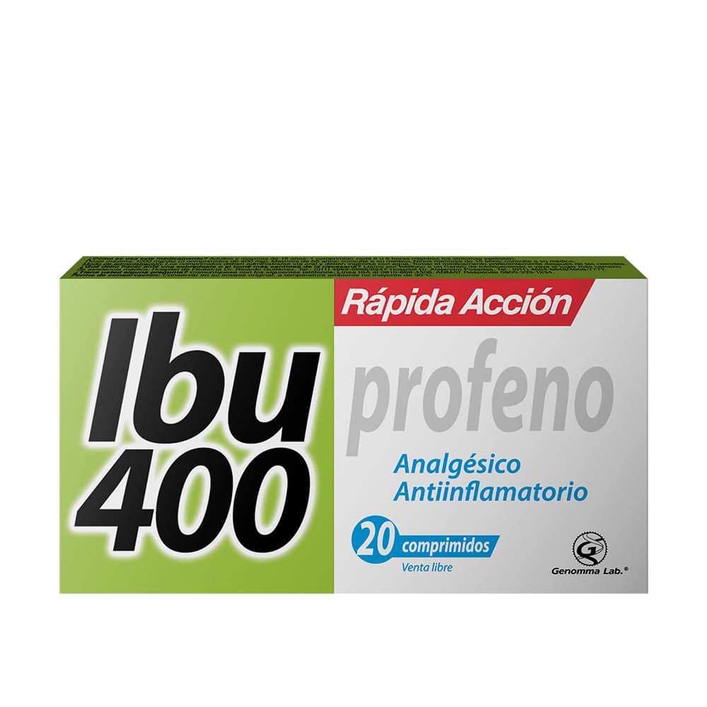 IBU Farmaplus 400 Ibuprofeno 400 mg x20 - FarmaPlus