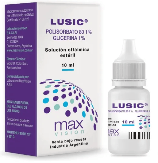 Lusic Farmaplus Lubricante Gotas Oftálmicas 10ml - FarmaPlus