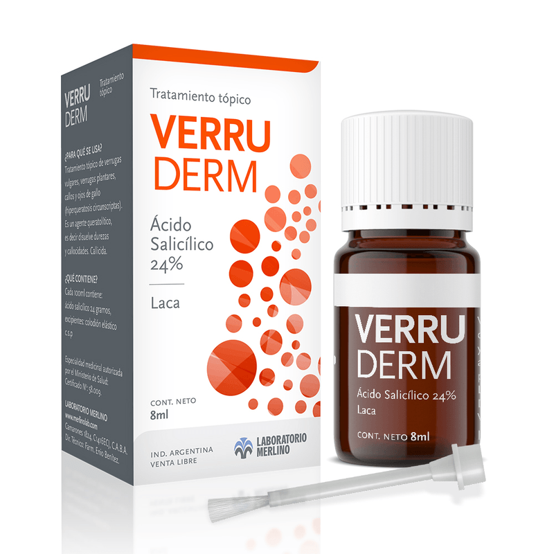 Verruderm Farmaplus Elimina Verrugas Laca Tópica 8ml - FarmaPlus