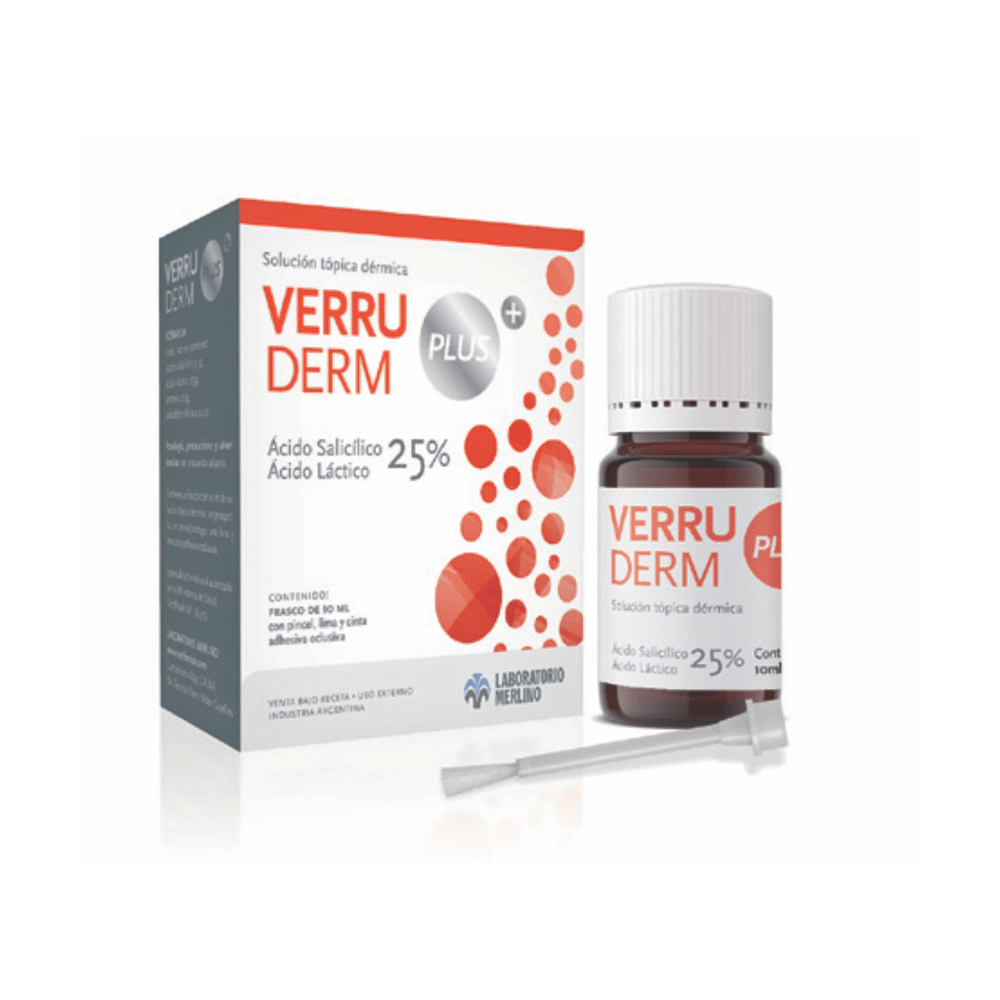 Verruderm Farmaplus Plus Elimina Verrugas Laca Tópica 10ml - FarmaPlus