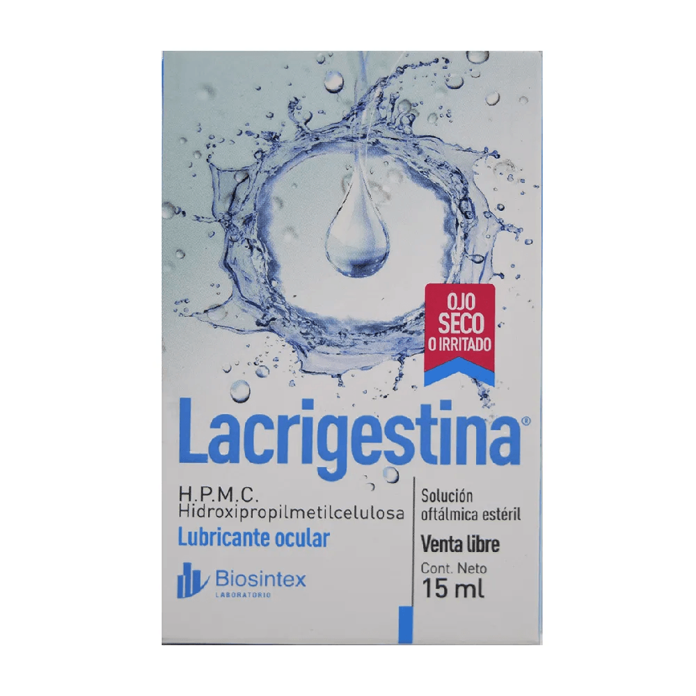 Lacrigestina Farmaplus Lubricante Ocular Colirio 15ml - FarmaPlus