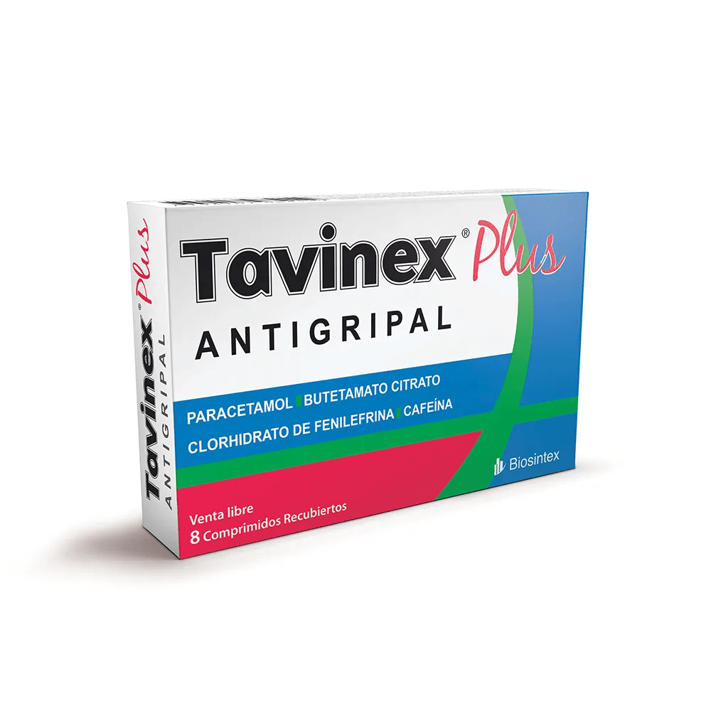 Tavinex Farmaplus Plus Antigripal 8 comprimidos - FarmaPlus