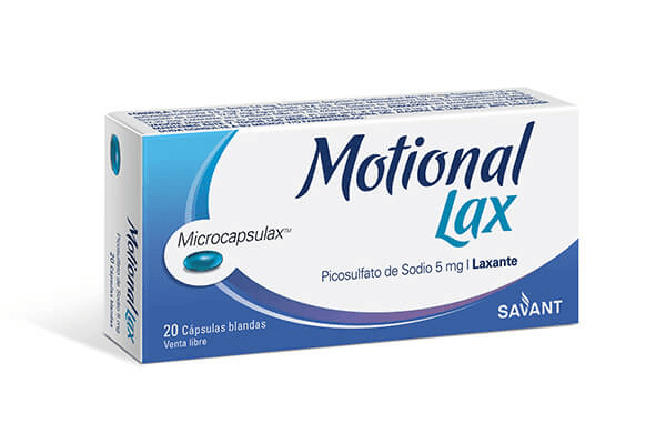 Laxante Motional Farmaplus Lax 20 cápsulas blandas - FarmaPlus