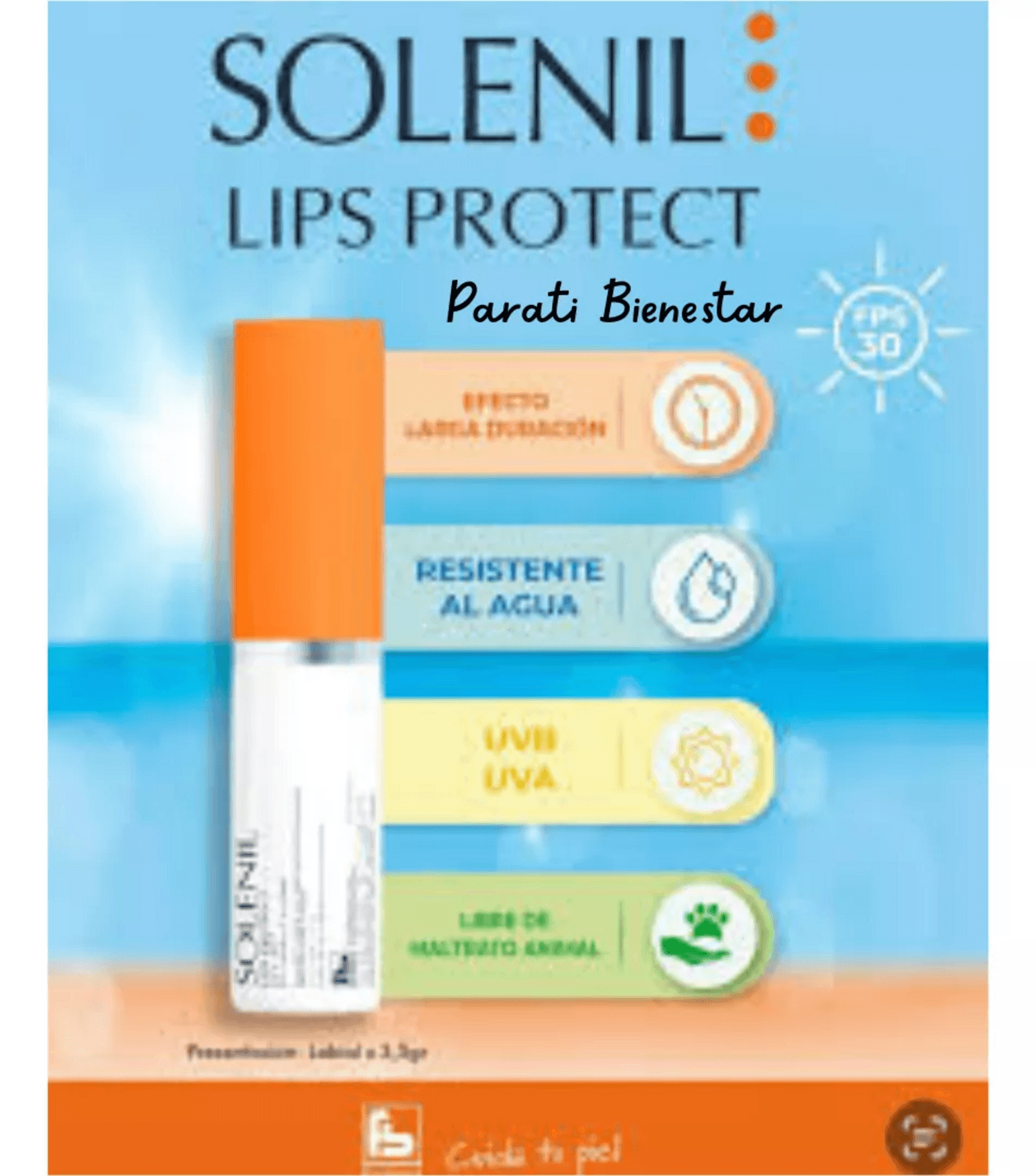 Solenil Farmaplus Lips Protect Fps 30 - 3.5 G Fp. Uva 17 + Uvb - Prt B ...