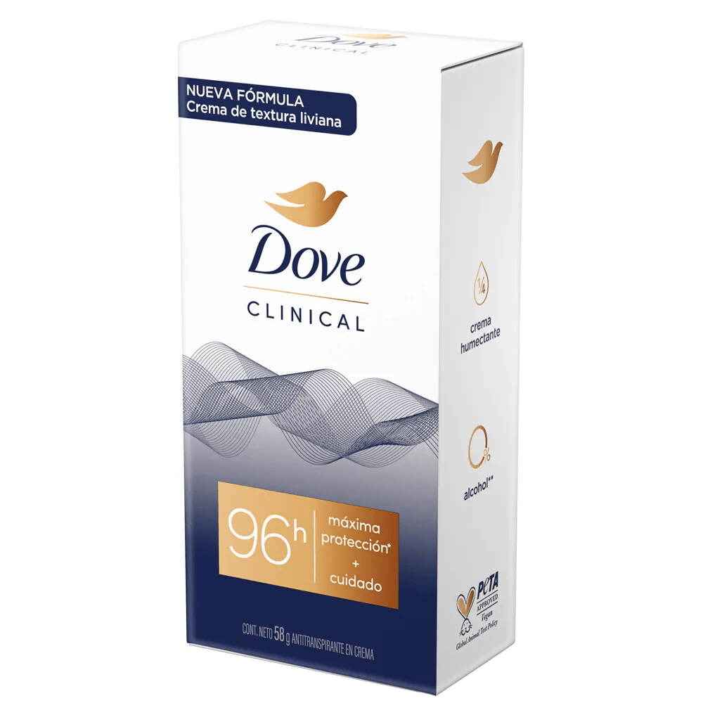 Desodorante Dove en Farmaplus Clinical Femenino Soft Solid Barra 58g ...