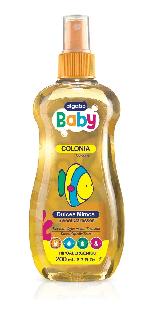 Colonia Bebe Algabo en Farmaplus Dulces Mimos 200ml - FarmaPlus