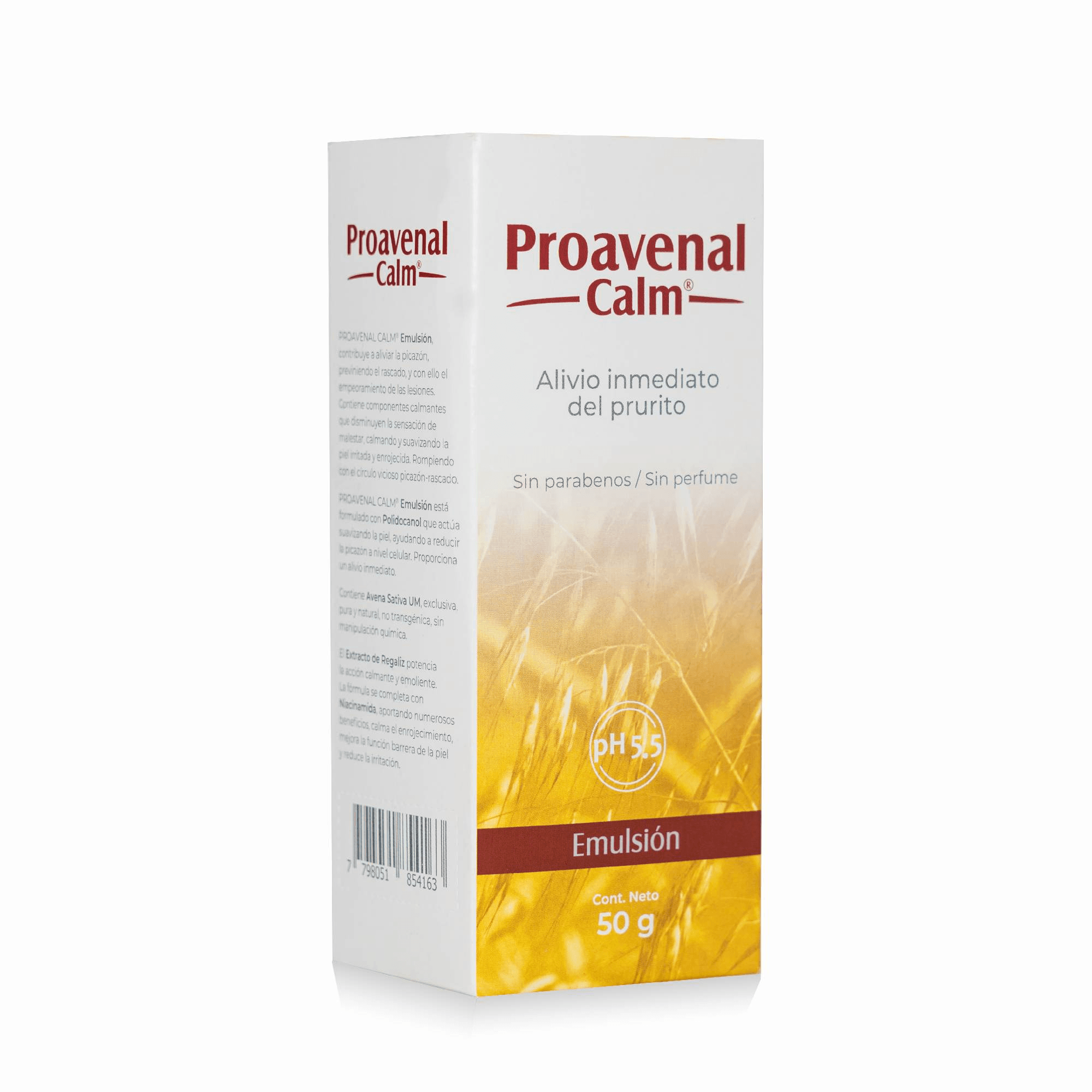 Proavenal en Farmaplus Calm Alivia Prurito Emulsión 50g - FarmaPlus