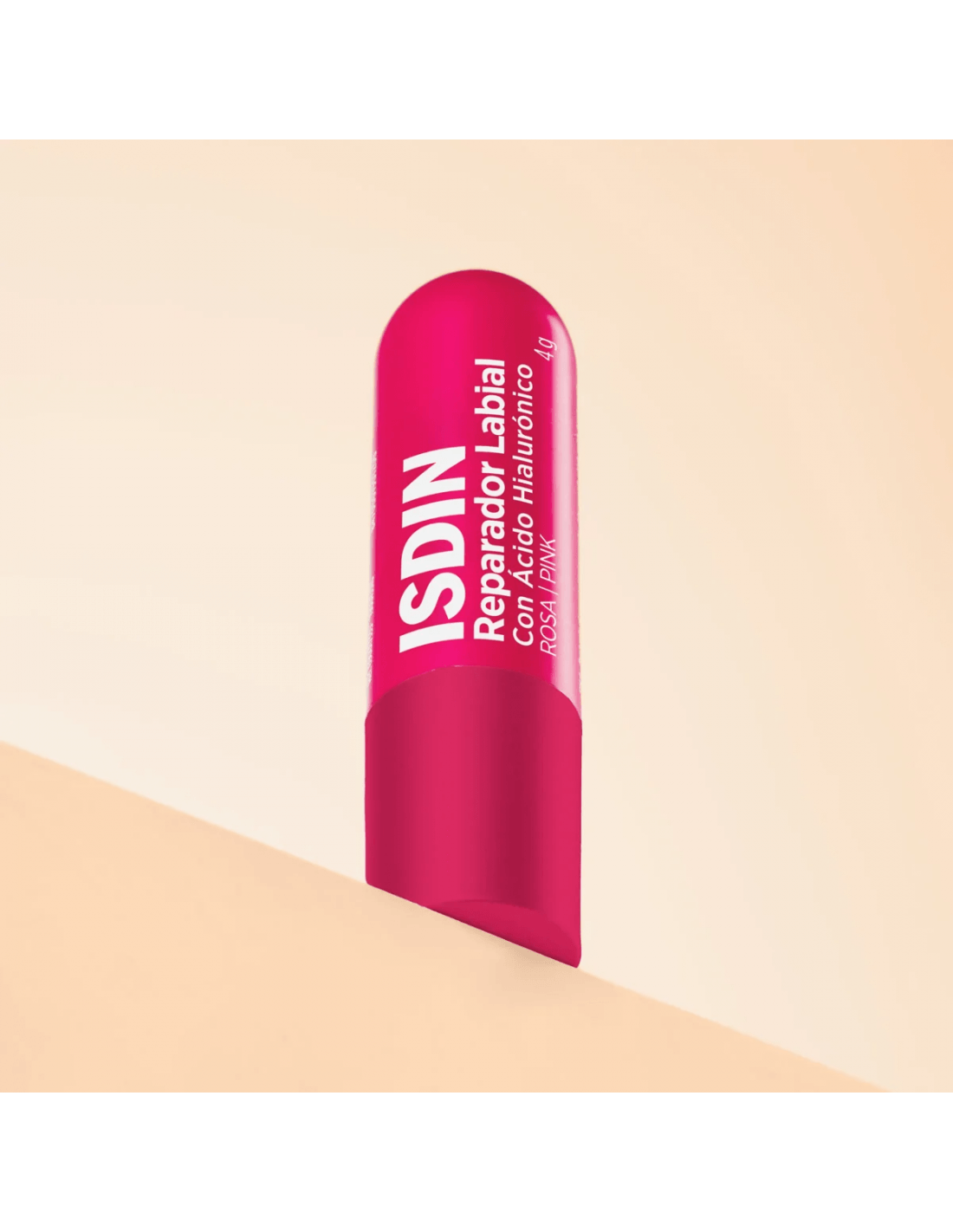 Isdin en FarmaplusBálsamo Reparador Labial Color Rosa 4g - FarmaPlus