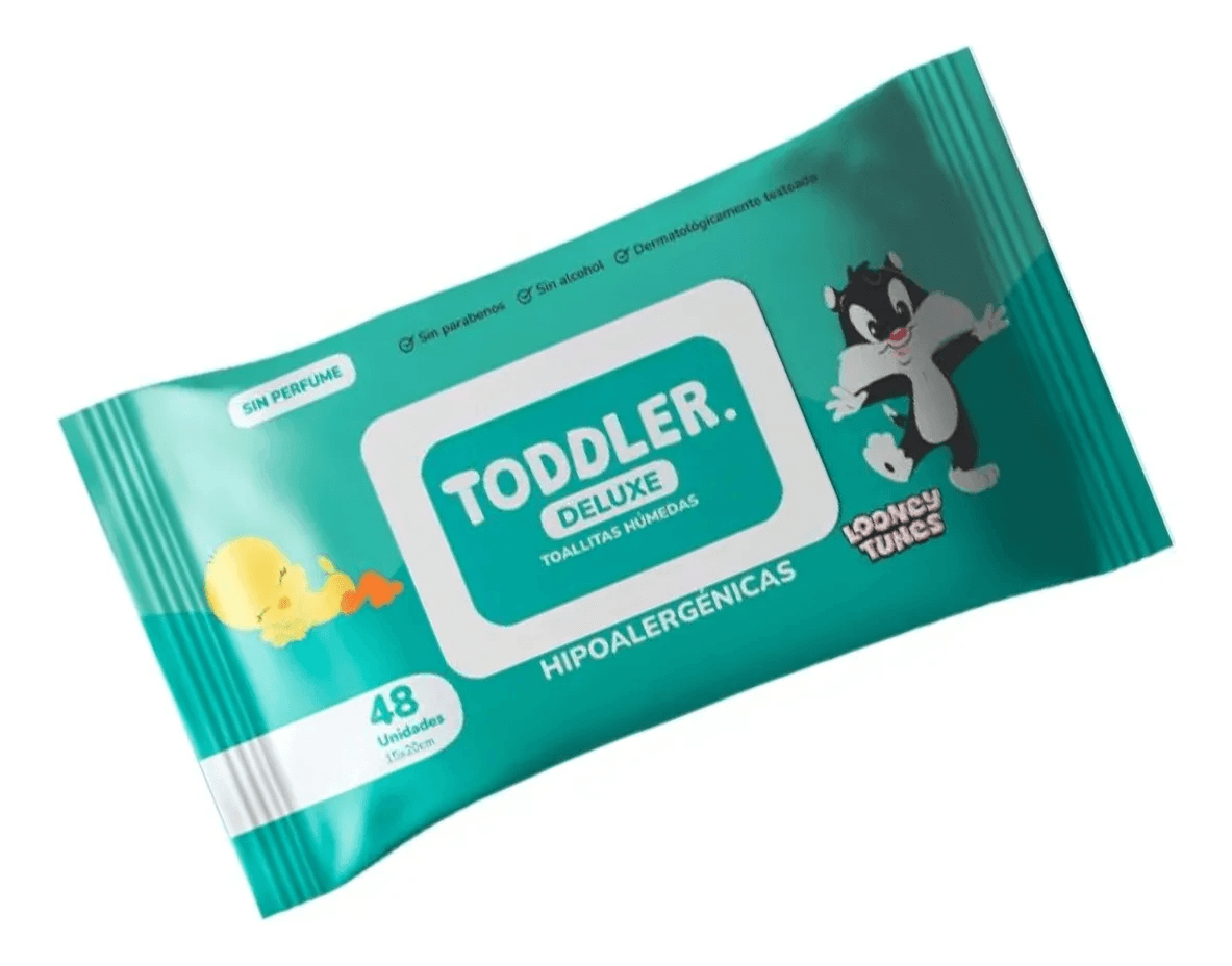 Toallitas Húmedas Bebe Toddler en Farmaplus Deluxe 48 Unidades - FarmaPlus