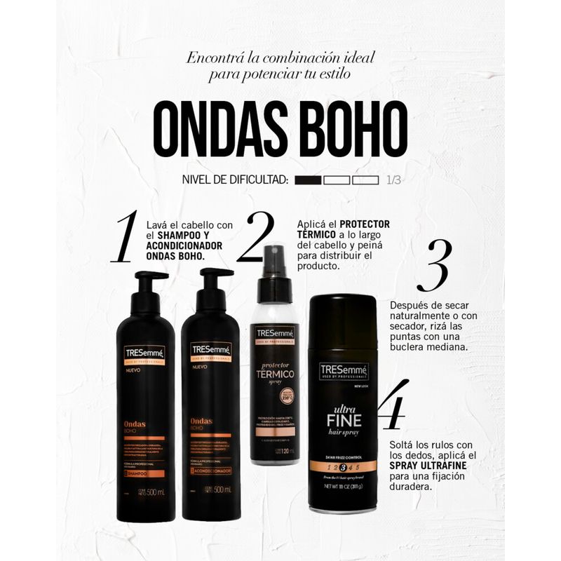 Shampoo Ondas Boho 500ml en FarmaPlus - FarmaPlus