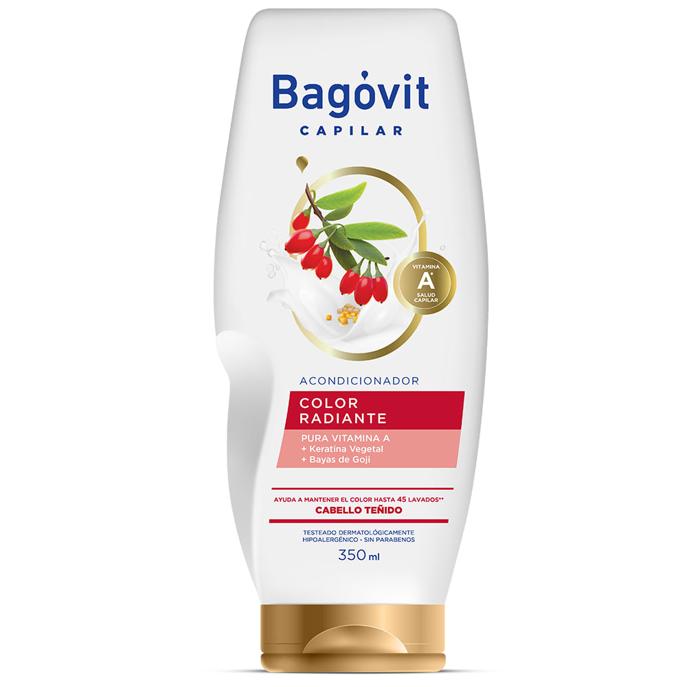 Bagovit Acondicionador Color Radiante Cabello Teñido 350 Ml en ...
