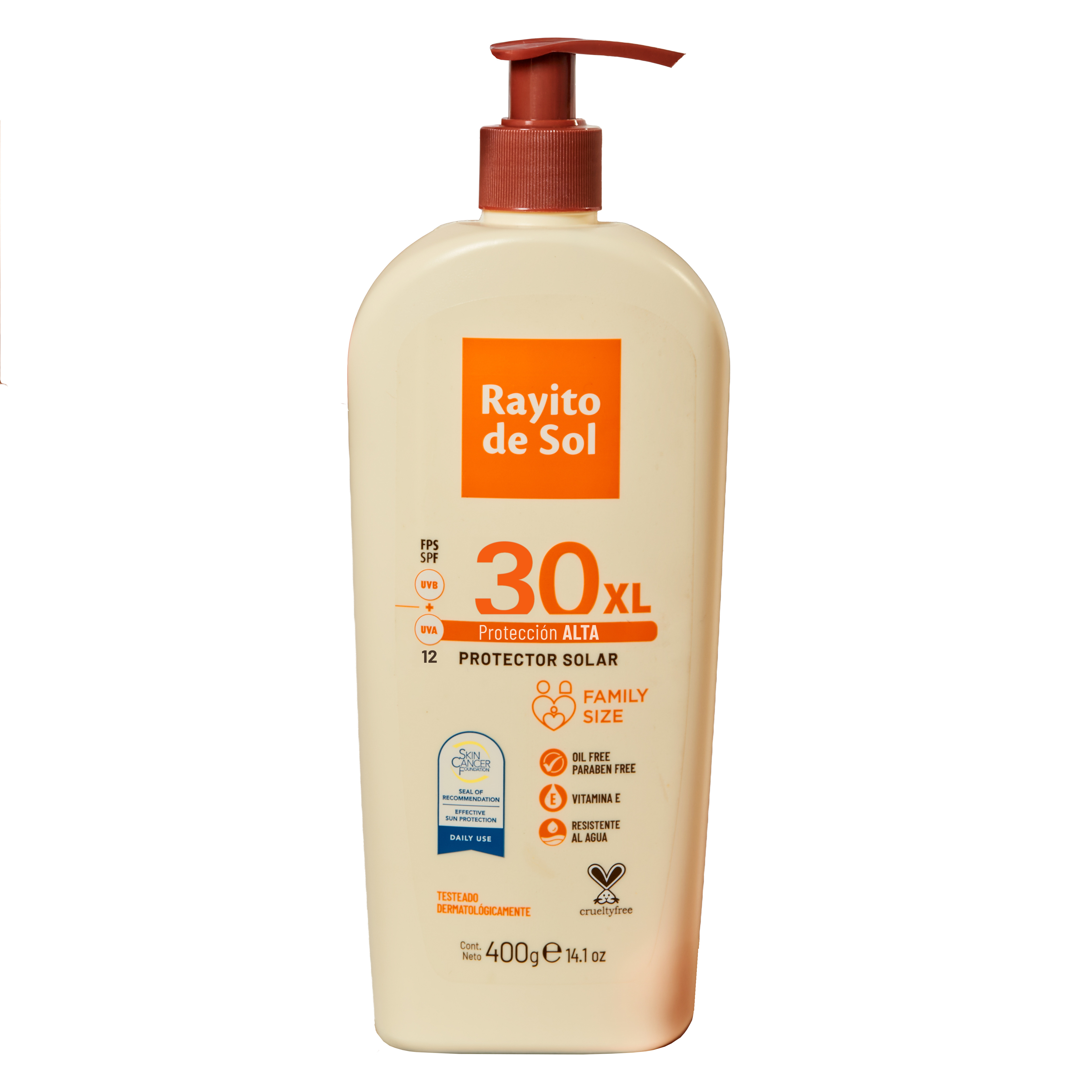 Rayito De Sol Protector Solar Fps30 X 400gr en Farmaplus - FarmaPlus
